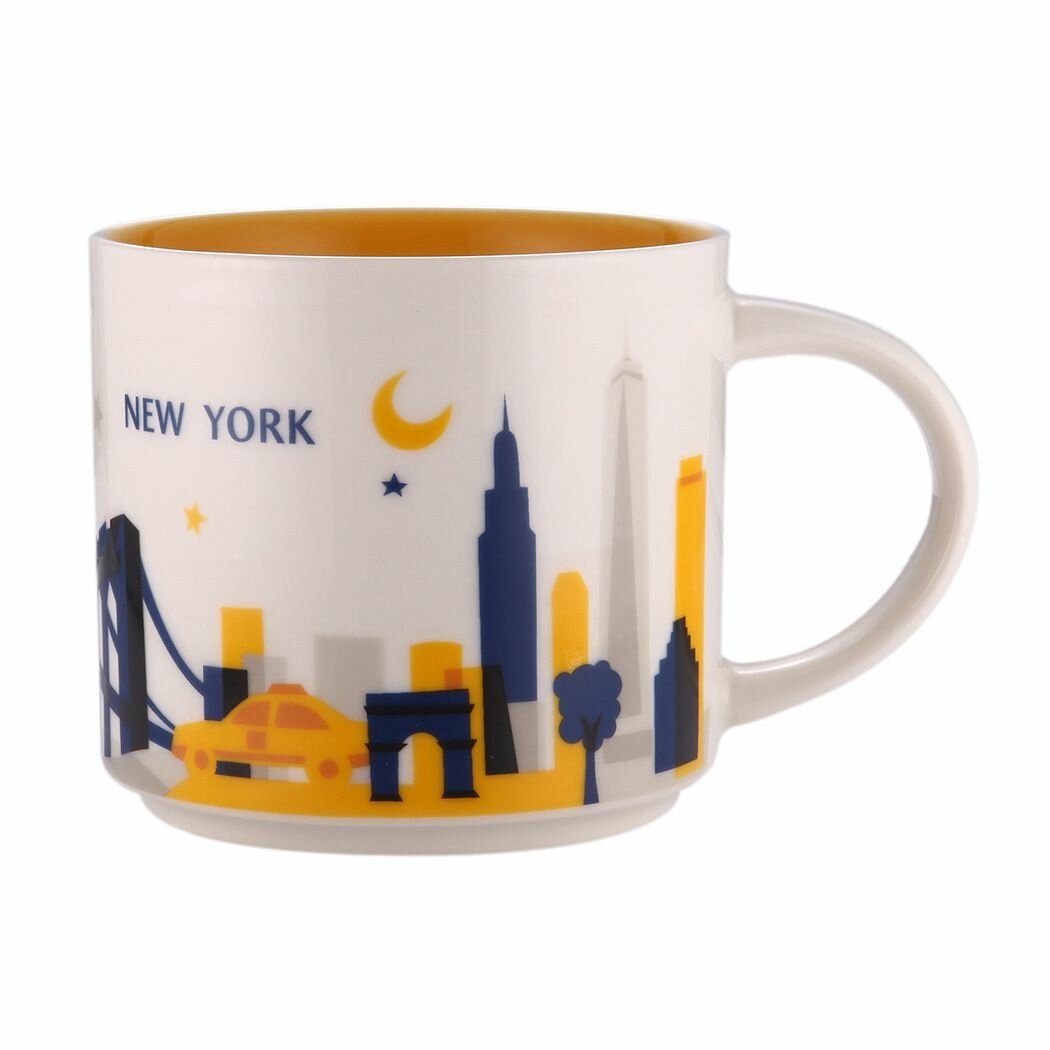 Кружка Starbucks city group керамическая кофейная чашка 414 мл