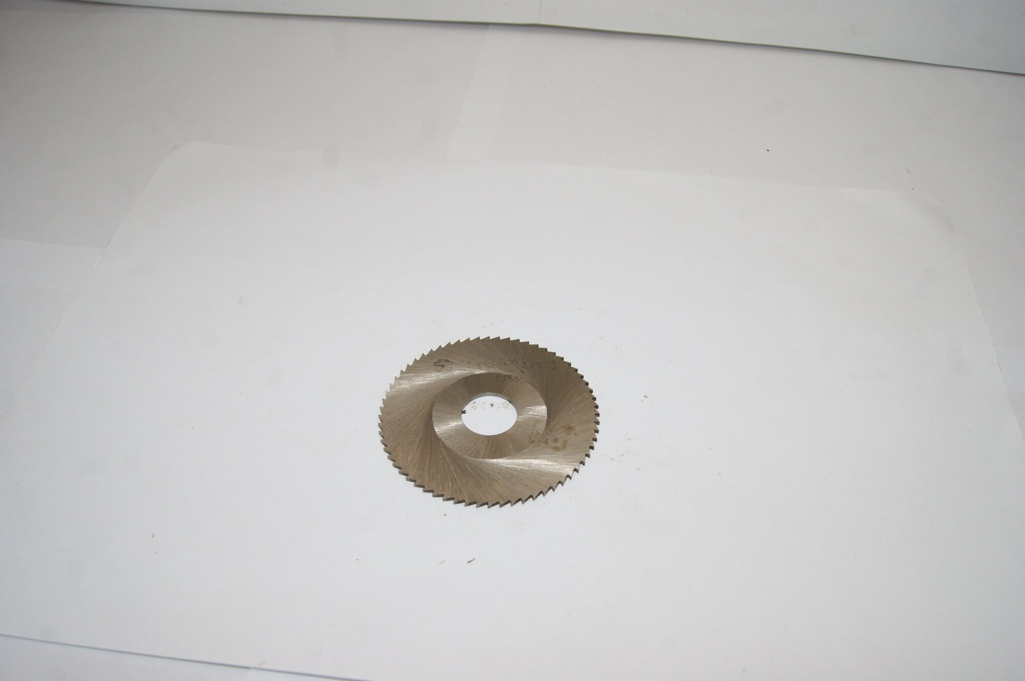 Фреза отрезная дисковая по металлу 63х1.2х16мм. z 64 Р6М5 СССР