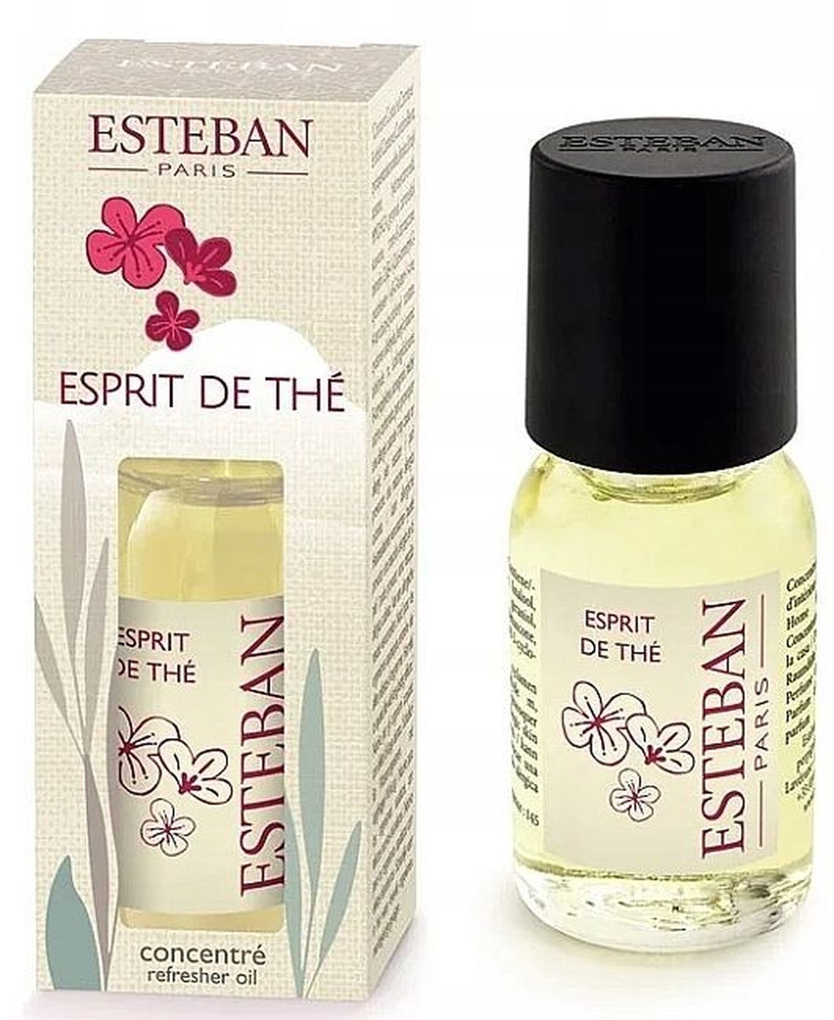 Масло парфюмированное Esteban "Esprit de The", для дома, объем 15 мл