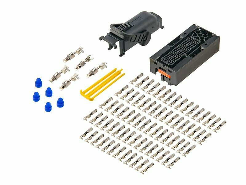 Разъём колодка для контроллеров BOSCH 7.9.7, Январь 7.2, Ителма, Микас / Разъем ЭБУ 81pin