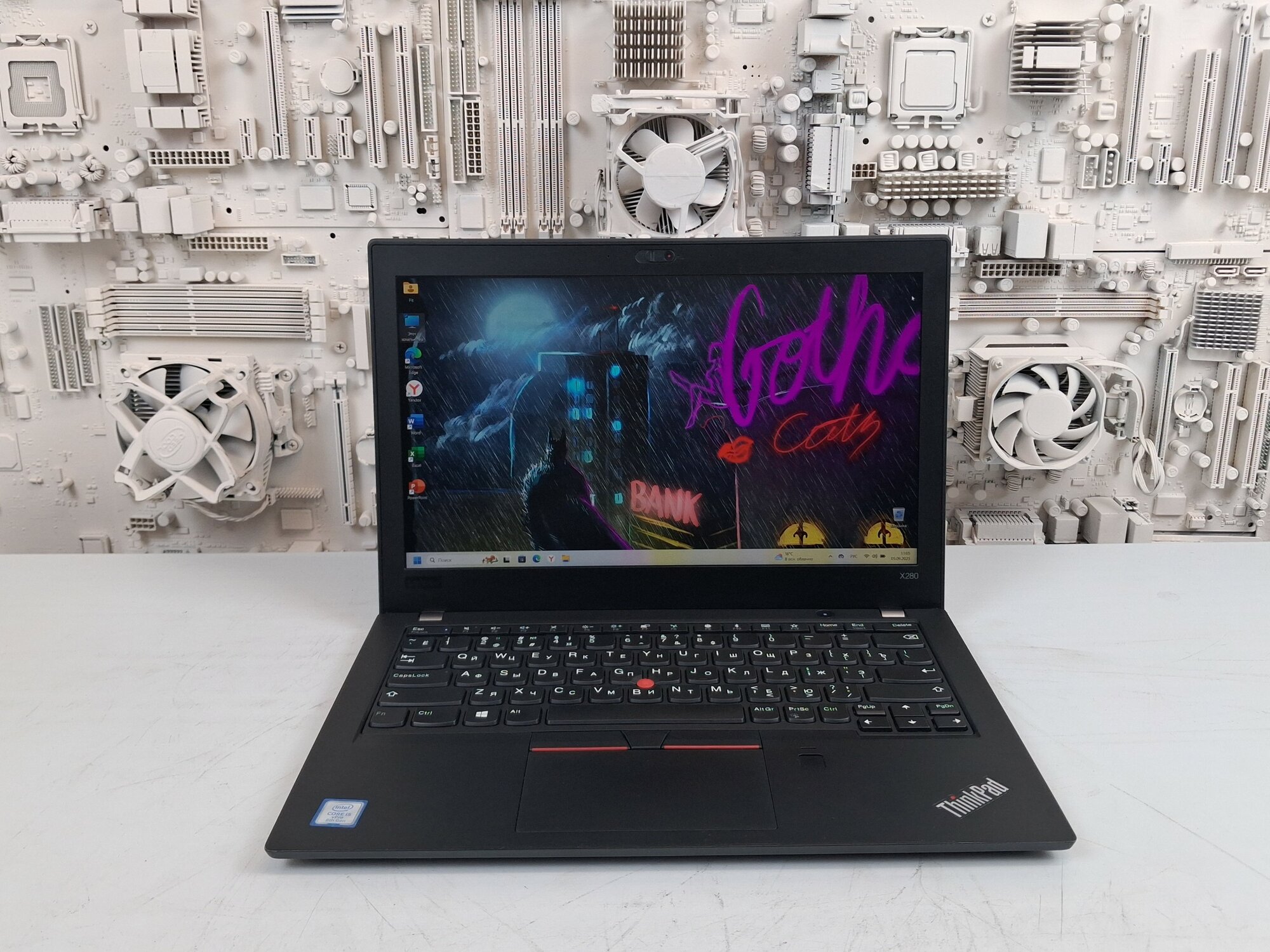 Ноутбук Lenovo ThinkPad X280, 12,5", UHD Graphics 620, SSD 512 Gb, i5-8350U, 8Gb, IPS
