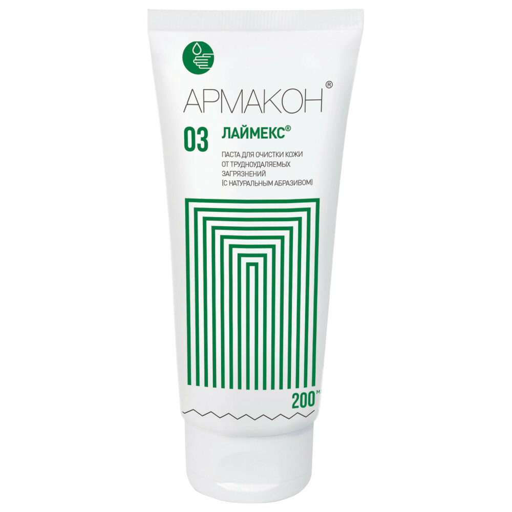 Паста очищающая, 200 мл, армакон "лаймекс", от трудноудаляемых загрязнений, с абразивом, 1193