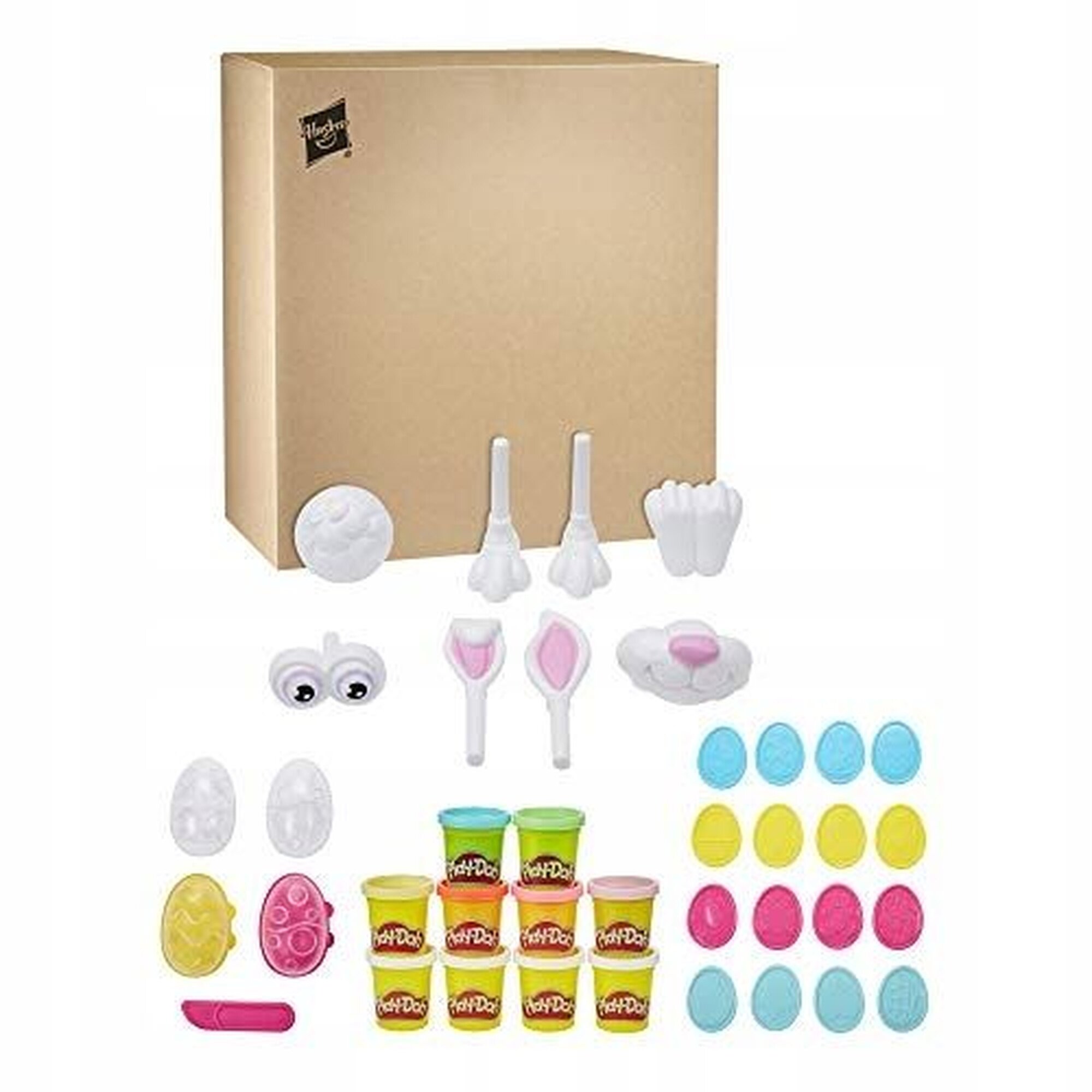 Игровой набор для лепки Play-Doh Basket Toy - Пасхальный кролик с корзинкой и аксессуарами - Плей До F0647