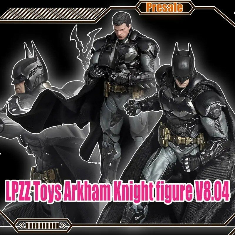LPZZ игрушки 1/12 Arkham Knight фигура V8.04 костюм Бэтмен Action Figures 002 Deathstroke DC Multiverse Супермен статуя