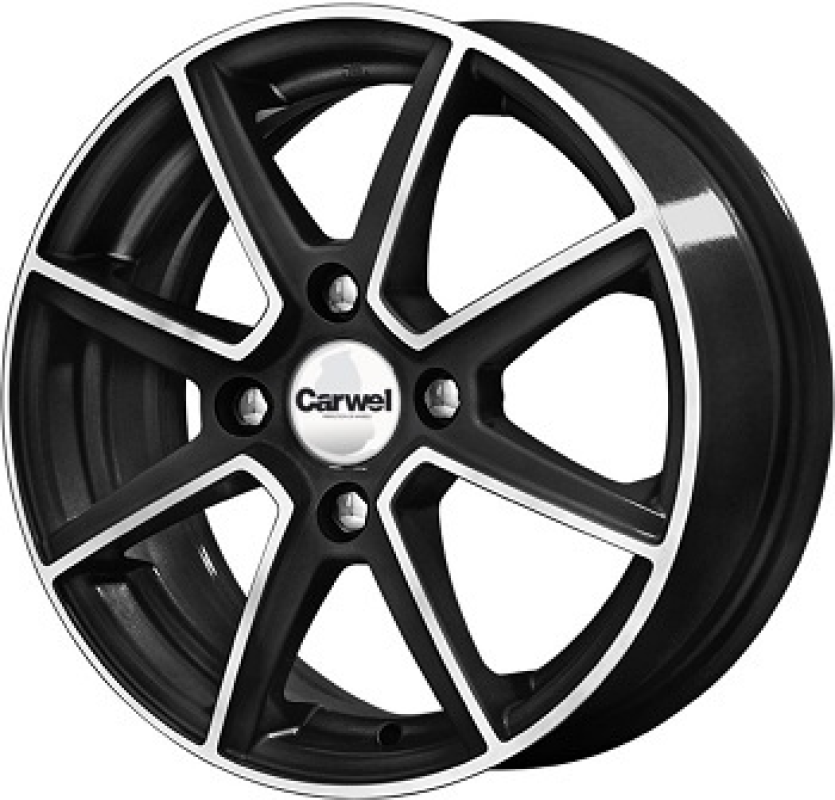 Диск колесный Carwel Каппа 101 5,5x14 4x108 Dia67.1 ET42 цвет AB