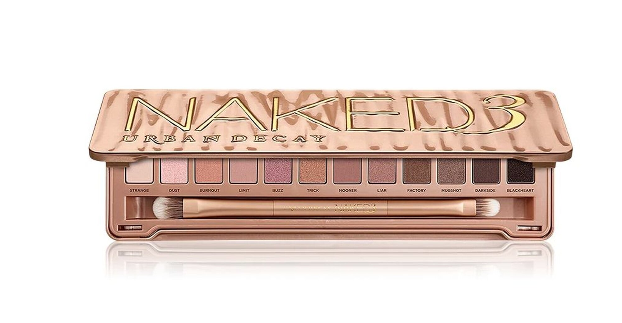 Палитра теней Urban Decay "Naked3", для естественного макияжа, 12 оттенков