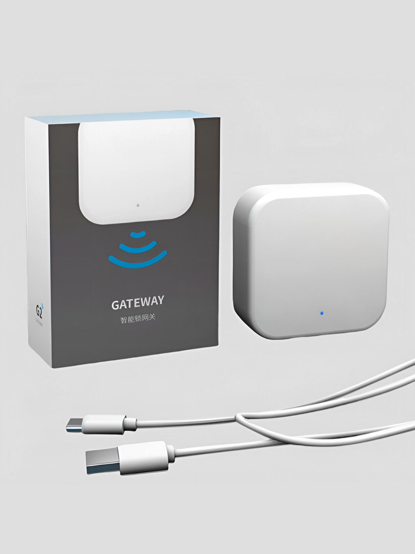 Шлюз для Smart замков GateWay, центр умного дома, хаб для умных замков, для Wi-Fi и Bluetooth замков