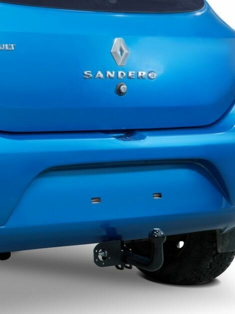 Фаркоп c электрикой Smart для Renault Sandero Stepway II 2014-2018 2018-н. в, шар A, 1000/75 кг, F.4712.001