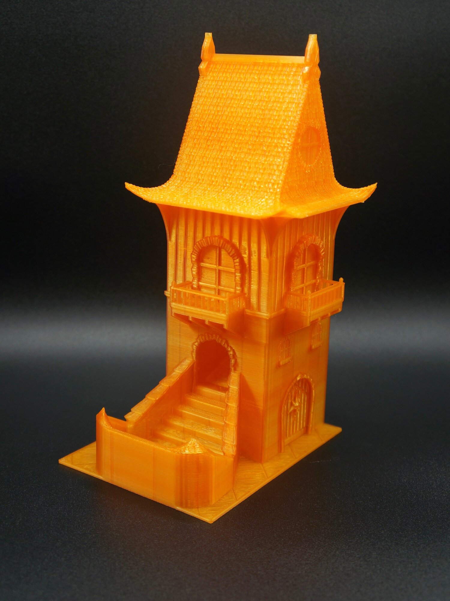 Башня для кубиков - Домик ведьмы