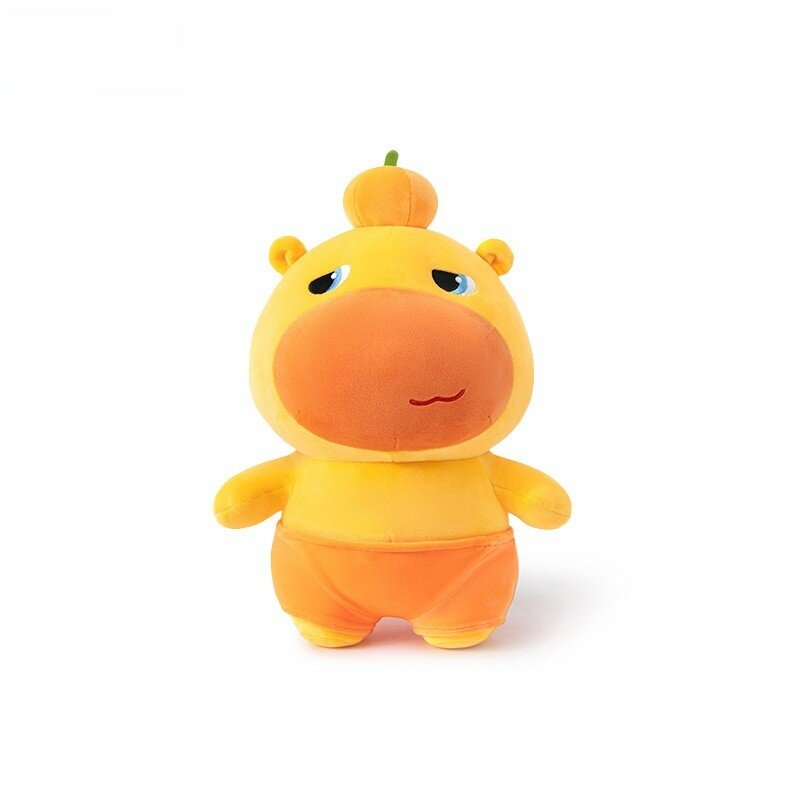 Capybara мягкая вязаная игрушка с мягким кристальным материалом для путешествий школьной сумки и подарка
