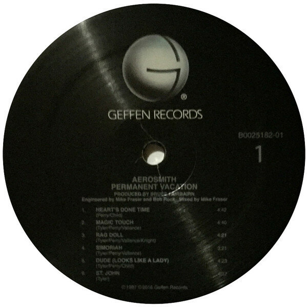 Aerosmith - Permanent Vacation (LP) — фото 1