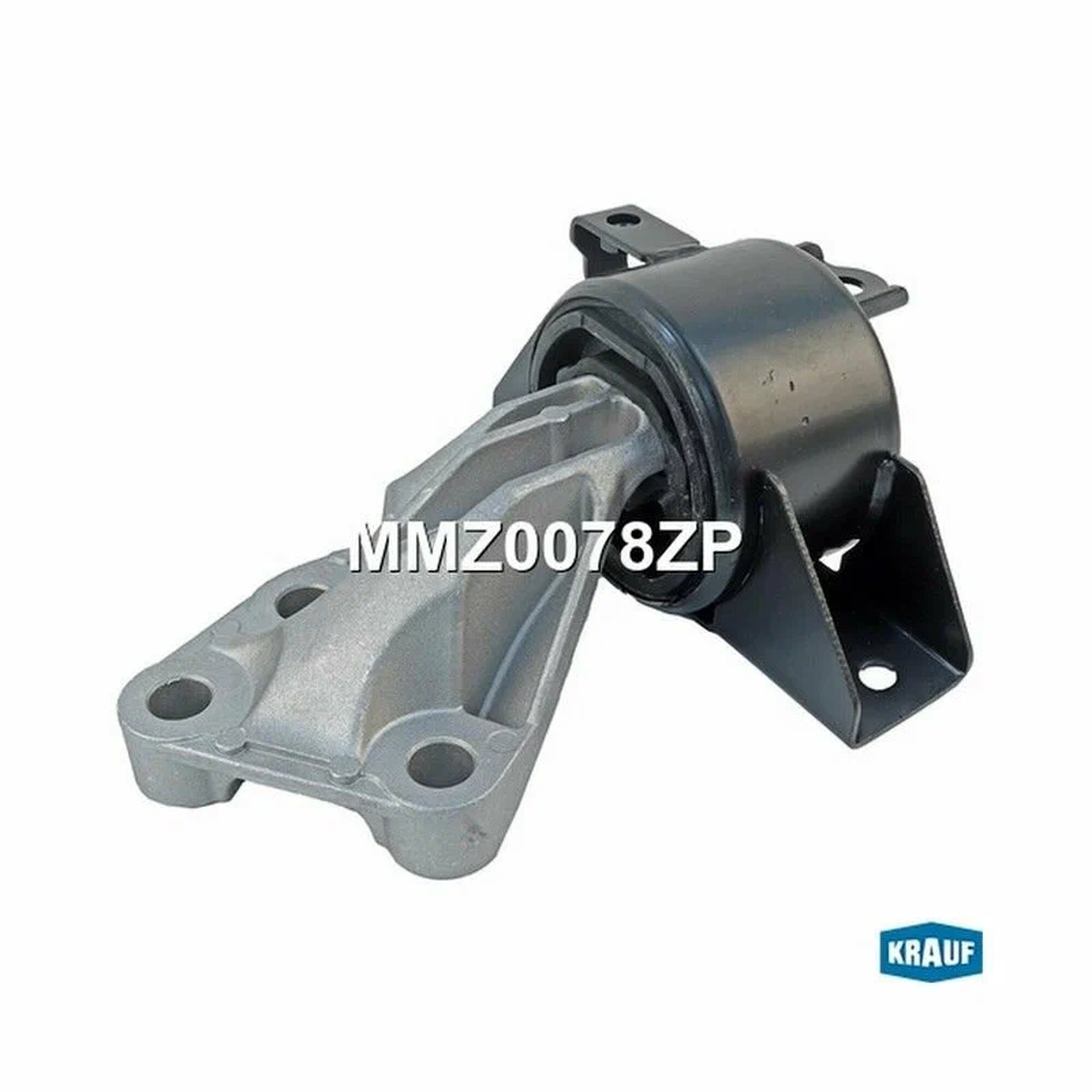 Опора двигателя Krauf MMZ0078ZP, для Chevrolet Aveo 2011-2019, металл, резина, черная