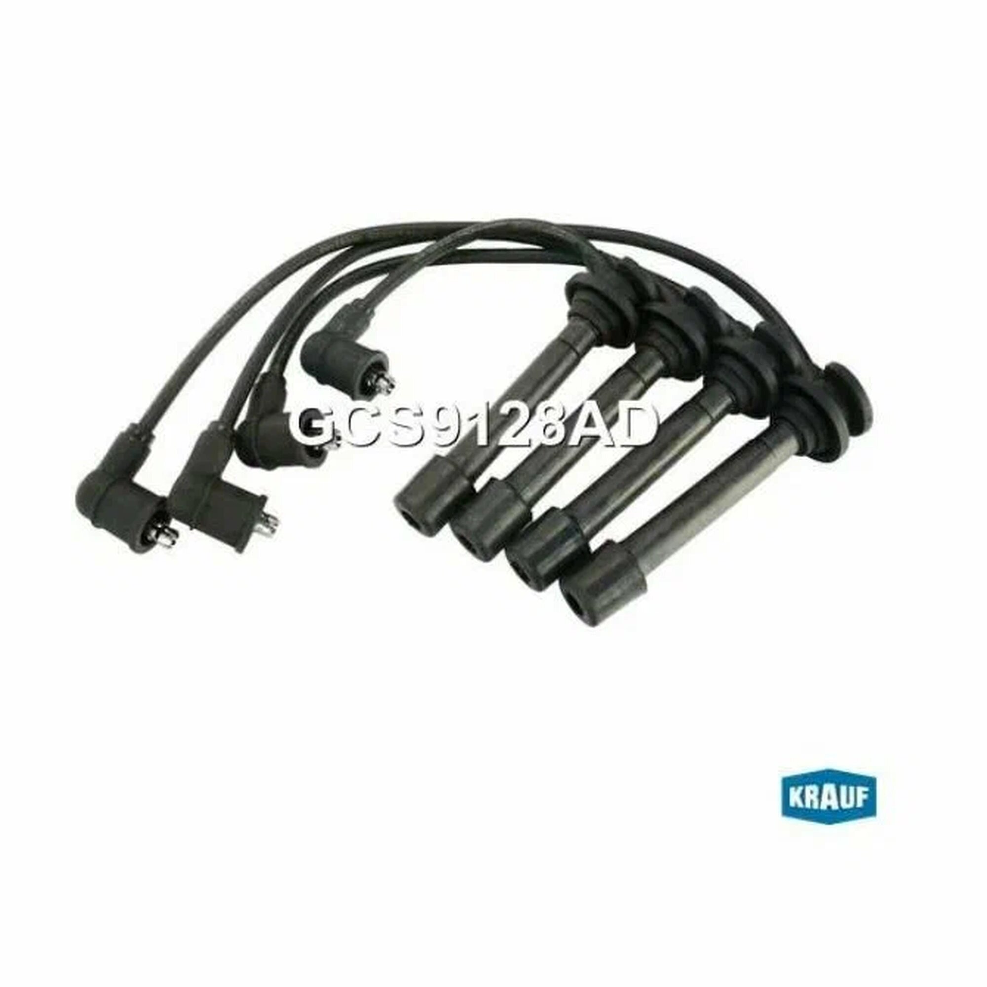 Высоковольтные провода KRAUF GCS9128AD, для KIA Rio/Shuma/Carens, 4 шт