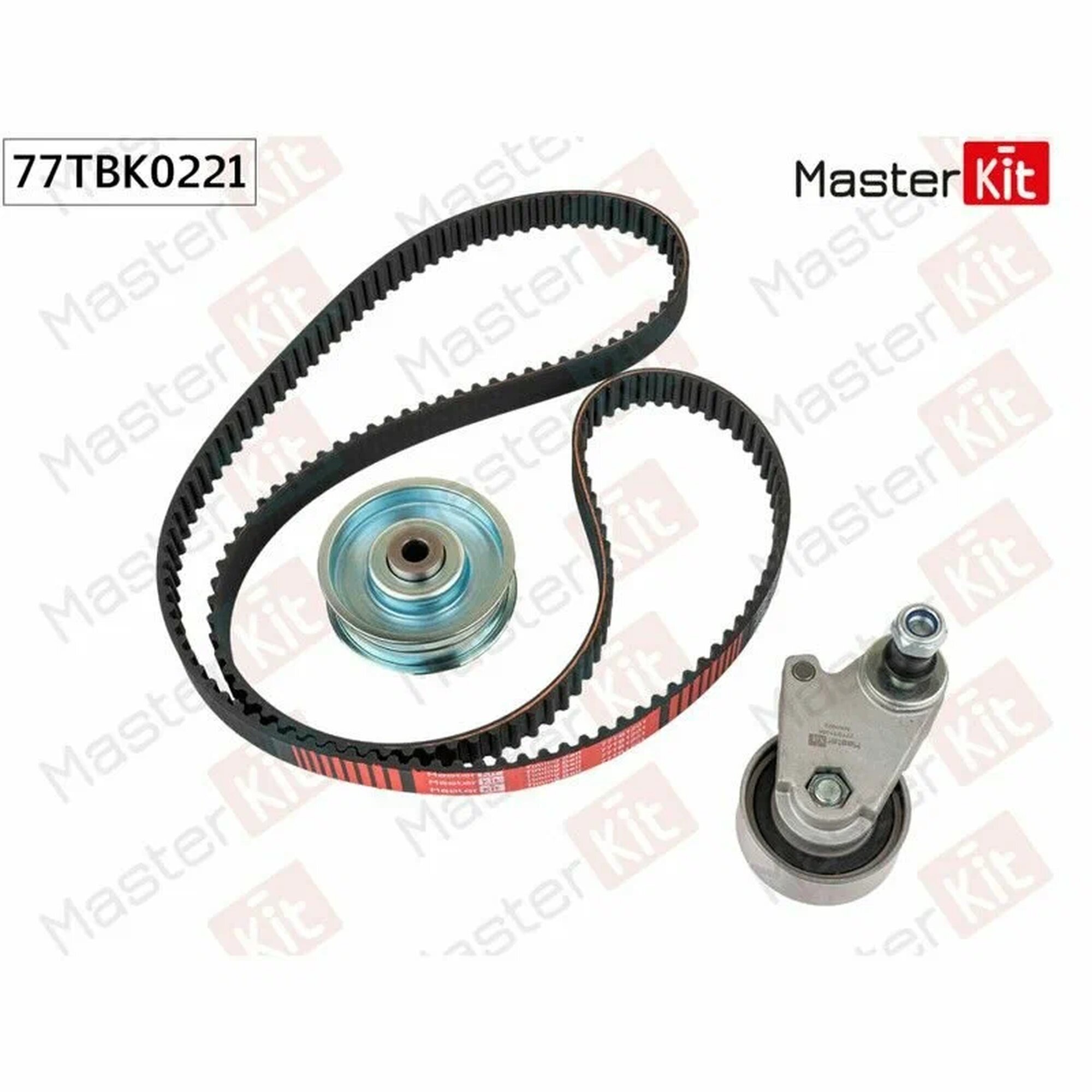 Комплект ремня ГРМ для а/м MITSUBISHI Outlander, Pajero, MASTERKIT 77TBK0221