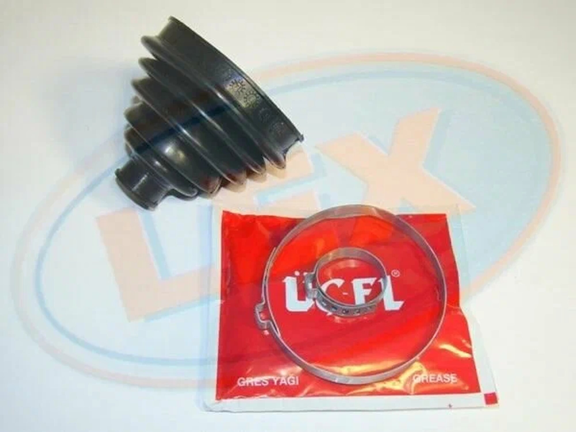 Пыльник шруса со смазкой и хомутами Palio-Siena-Mar SD0949, LEX SD0949