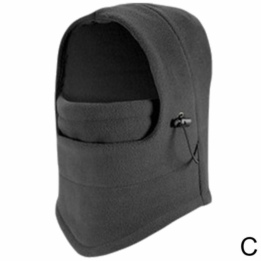 Зимняя шапка для велосипеда и активного отдыха, утепленная маска с защитой ушей, ветрозащитная флисовая балаклава, теплый подшлемник, полярный флис