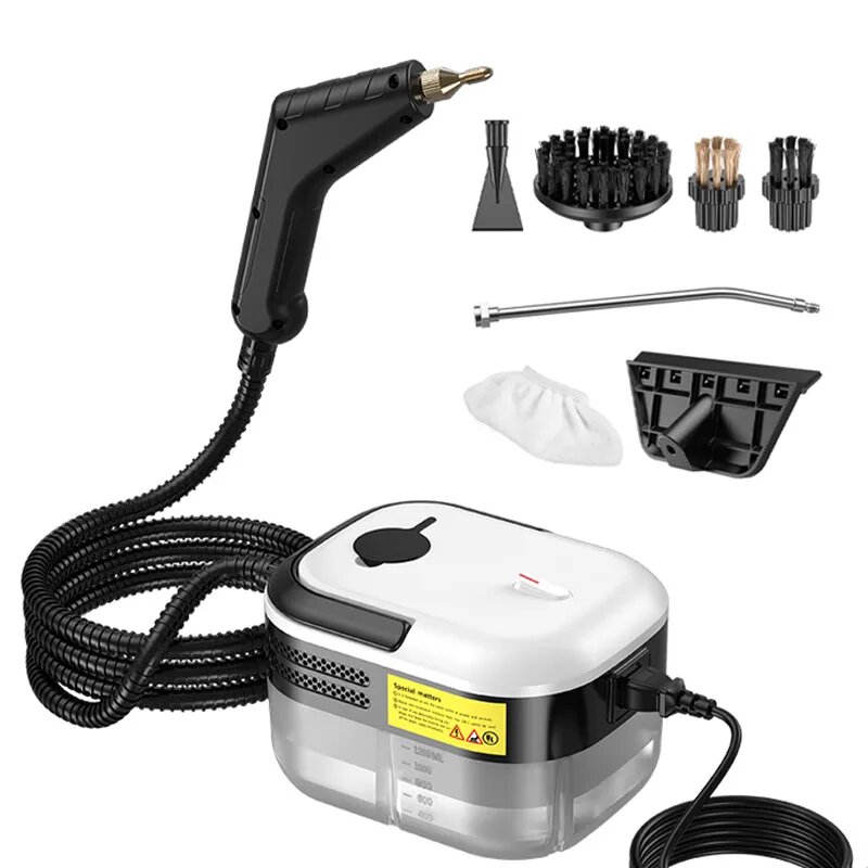 Пароочиститель BALASHOV 1200 Вт, черный, 220V