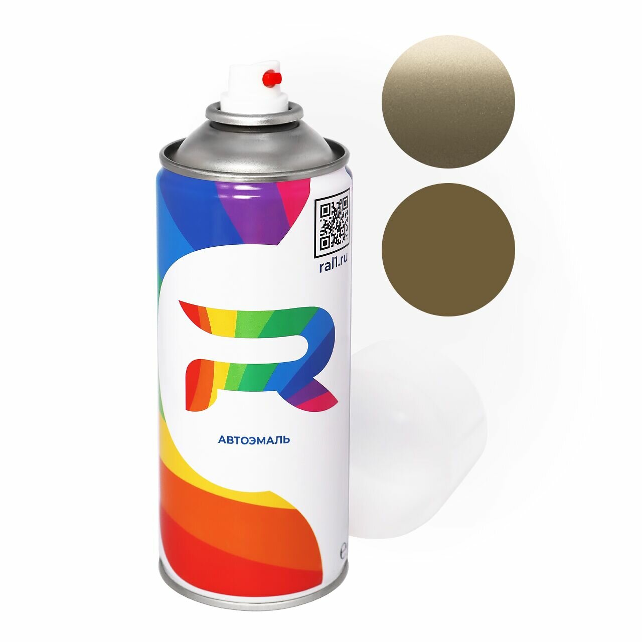 Автоэмаль аэрозольная Subaru C6P - Pewter (Базовая краска, Двухслойный металлик, Зеленый) баллон 520 мл.