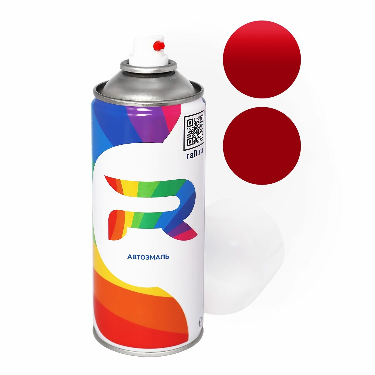 Автоэмаль аэрозольная Chery DM - Passion red (Акриловая краска, Солид, Красный) баллон 520 мл.