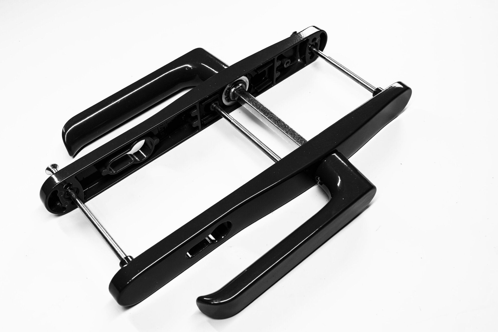 Нажимной гарнитур STUBLINA 1177.00 для калитки, черный