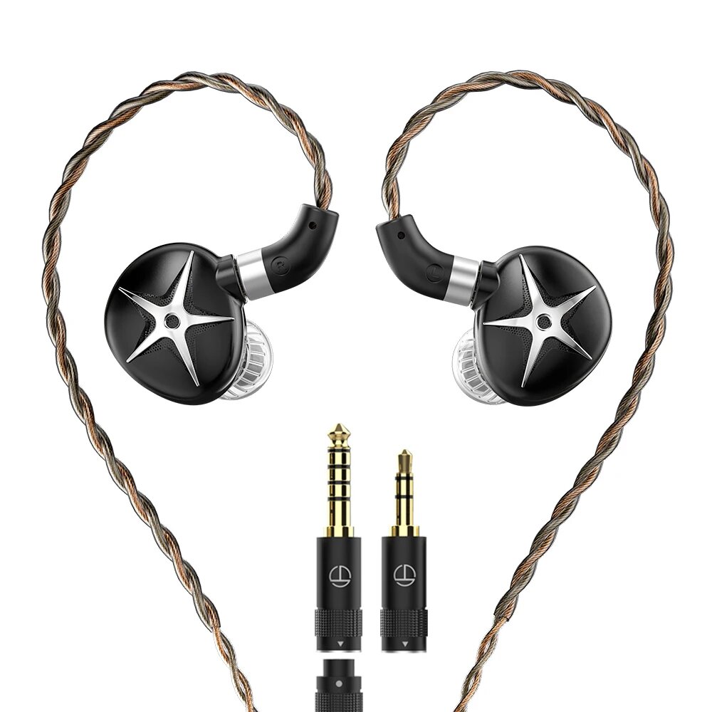 TRN «Морская звезда» проводные наушники-вкладыши Black no mic