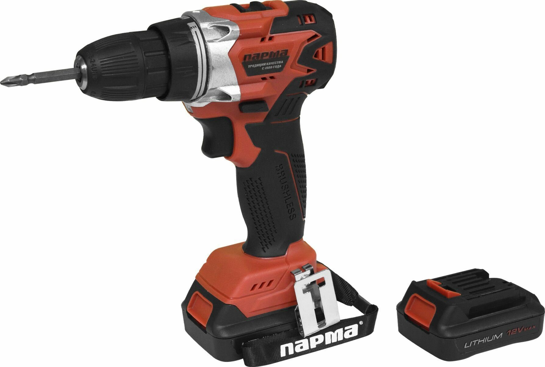 Дрель-шуруповерт Парма ДША-02А-1512/2Li аккум. патрон: быстрозажимной (кейс в комплекте) (02.021.0001