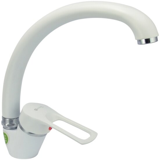 Смеситель для мойки Juguni Luxe 0402.449 с поворотным изливом