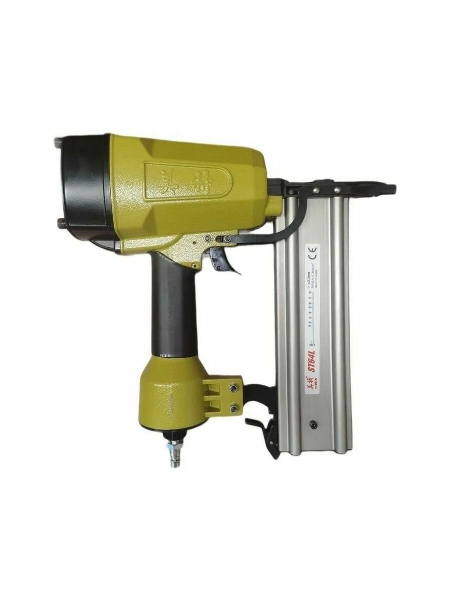 Пневматический нейлер для гвоздей и шпилек, ST64L Meite 12GA-14GA + Шпилька алюминиевая AP/32, 32 мм, GA12