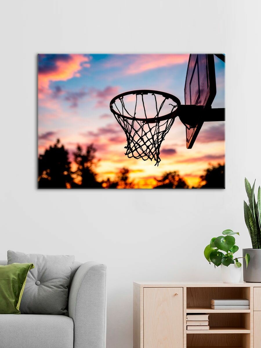 Картина на стену "Баскетбол", 50х70 см