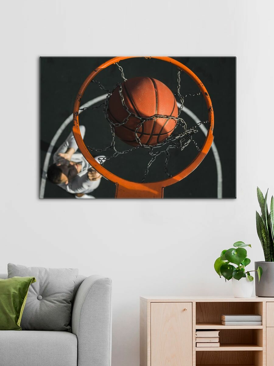 Картина на стену "Баскетбол", 50х70 см