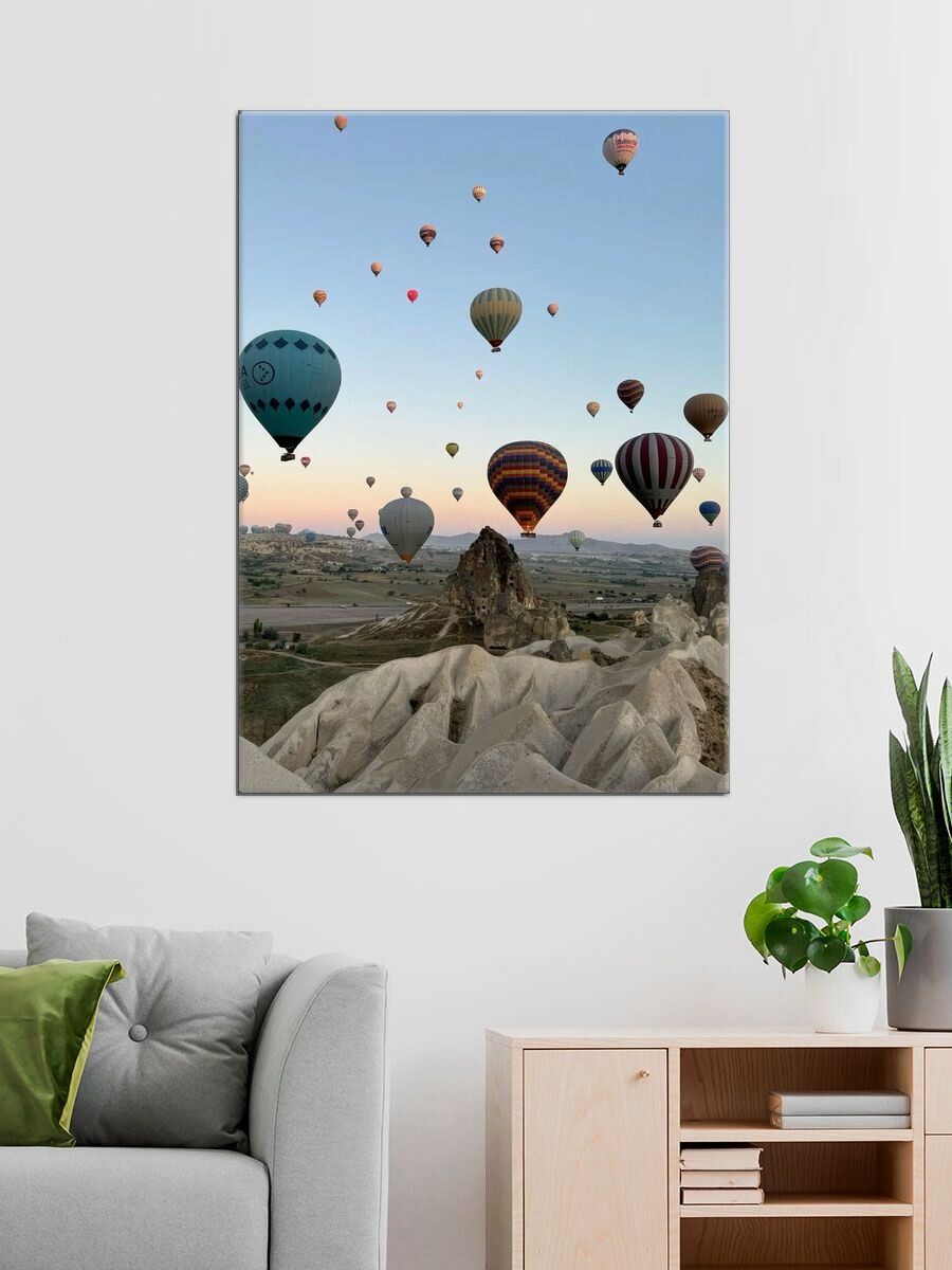 Картина на стену "Воздушные шары", 30х40 см