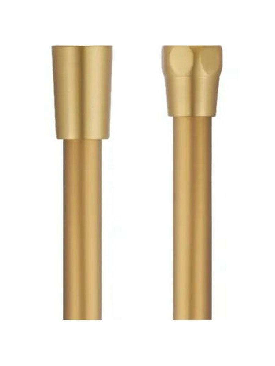 Шланг для душа 150см усиленный с защитой от перекручивания BELZ BR02-5, матовое золото