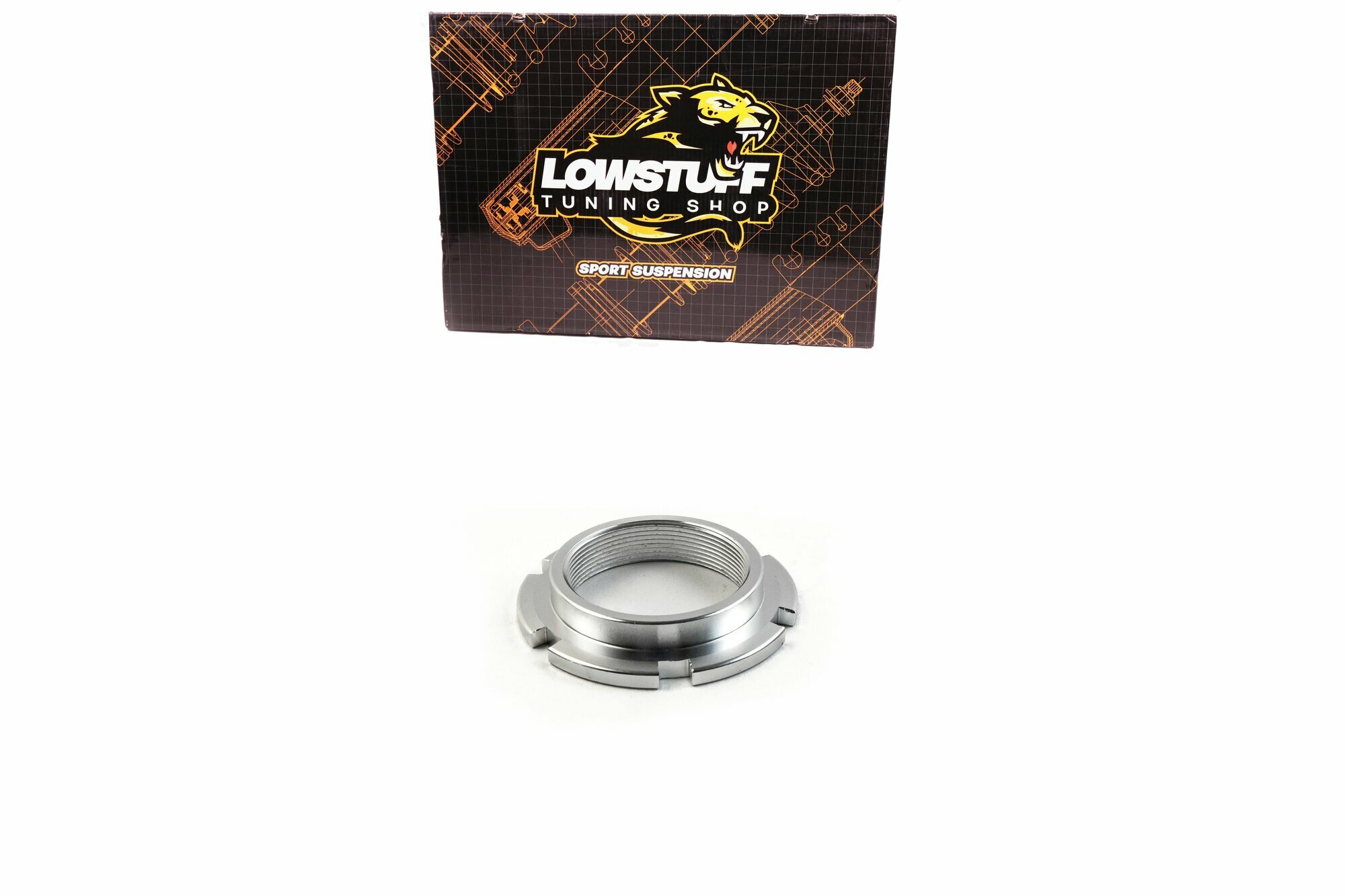 Гайка подпружинная опорная винтовой подвески LOWSTUFF EVO-I LSCSEVO1NUT90