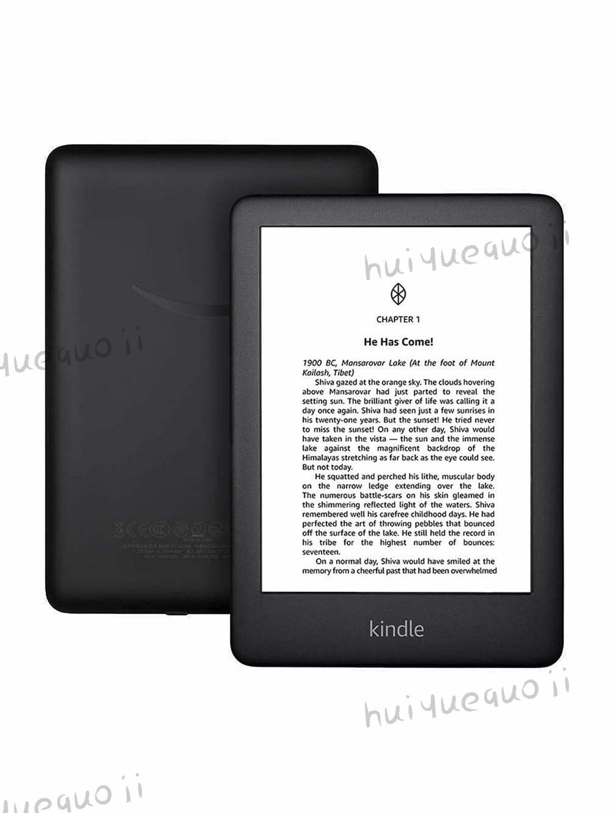 6" Электронная книга kindle (2019) молодежная версия/поддержка подсветки/поддержка русского языка/читалка электронных книг/электронная книга kindle E83B, черный матовый