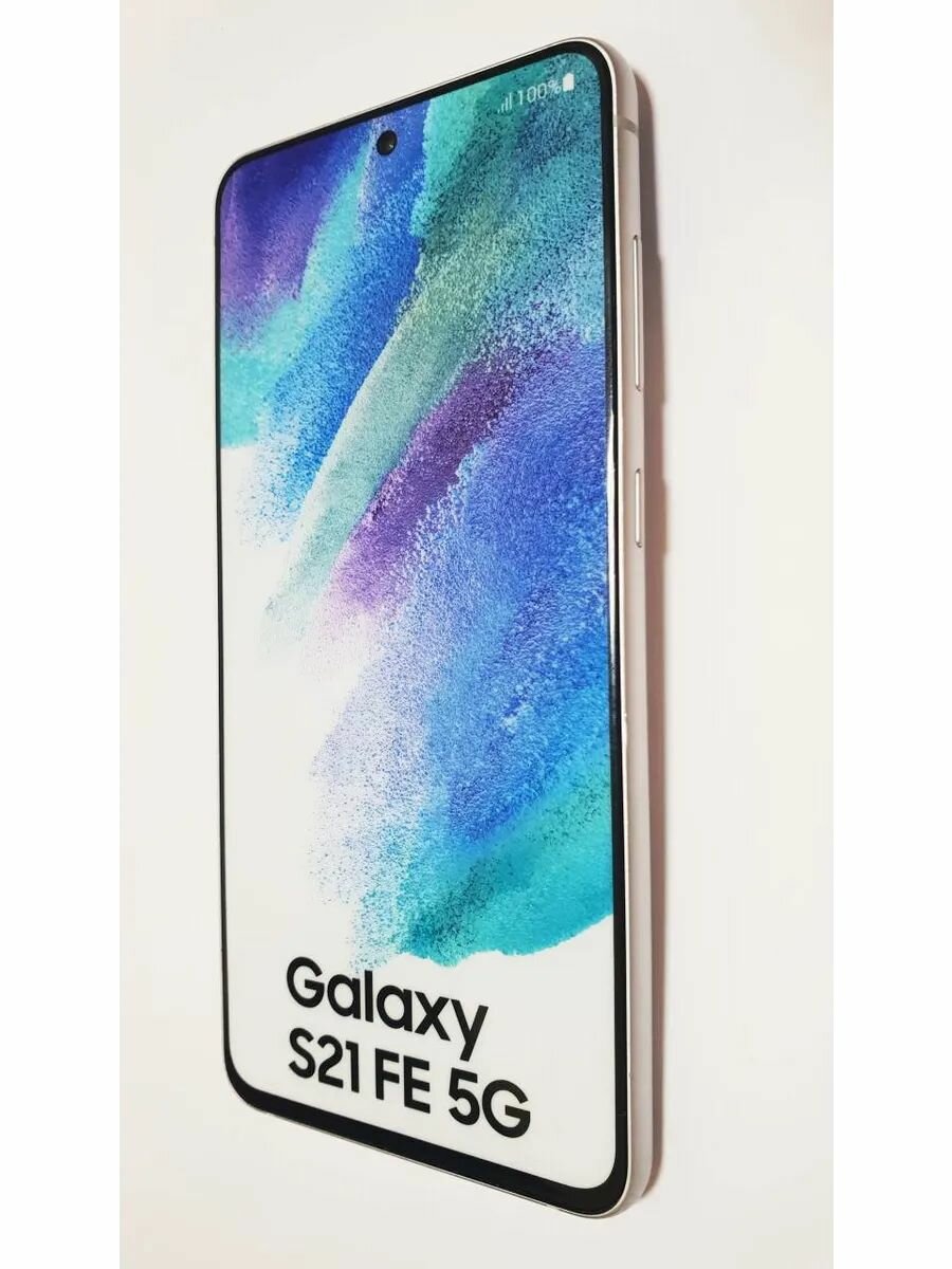 Крепкий муляж смартфон Samsung Galaxy S21 FE SM-G990B 6.4" белый