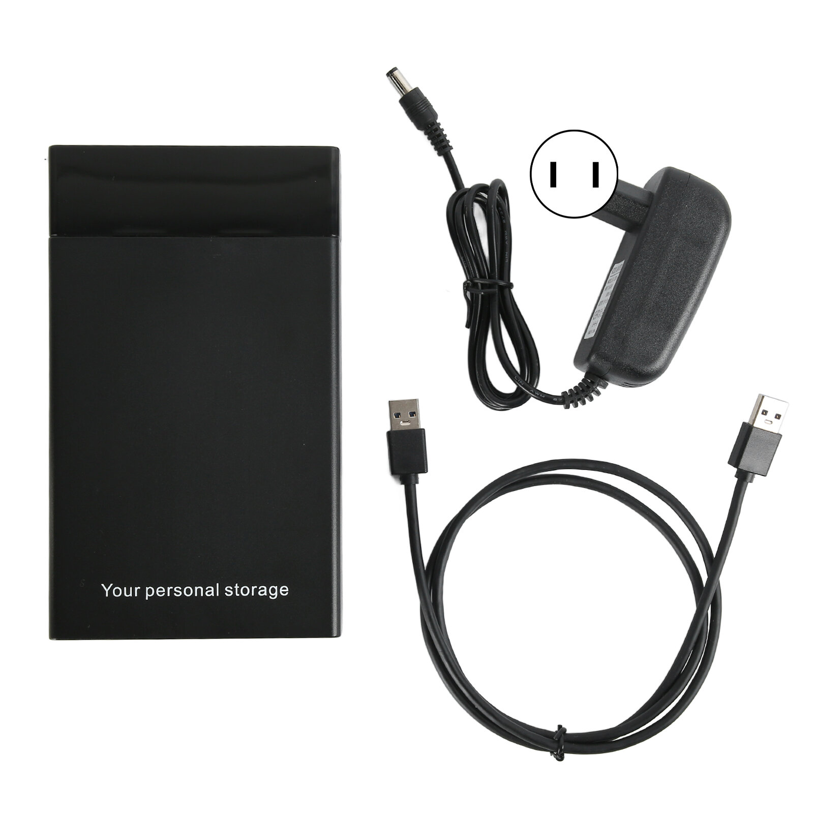 Внешний корпус для hdd и ssd 3 . 5 2 . 5 дюйма usb 3 . 0 sata с адаптером питания 12v uasp поддержка до 10 тб 6 гбит вилкой сша жесткий диск не входит