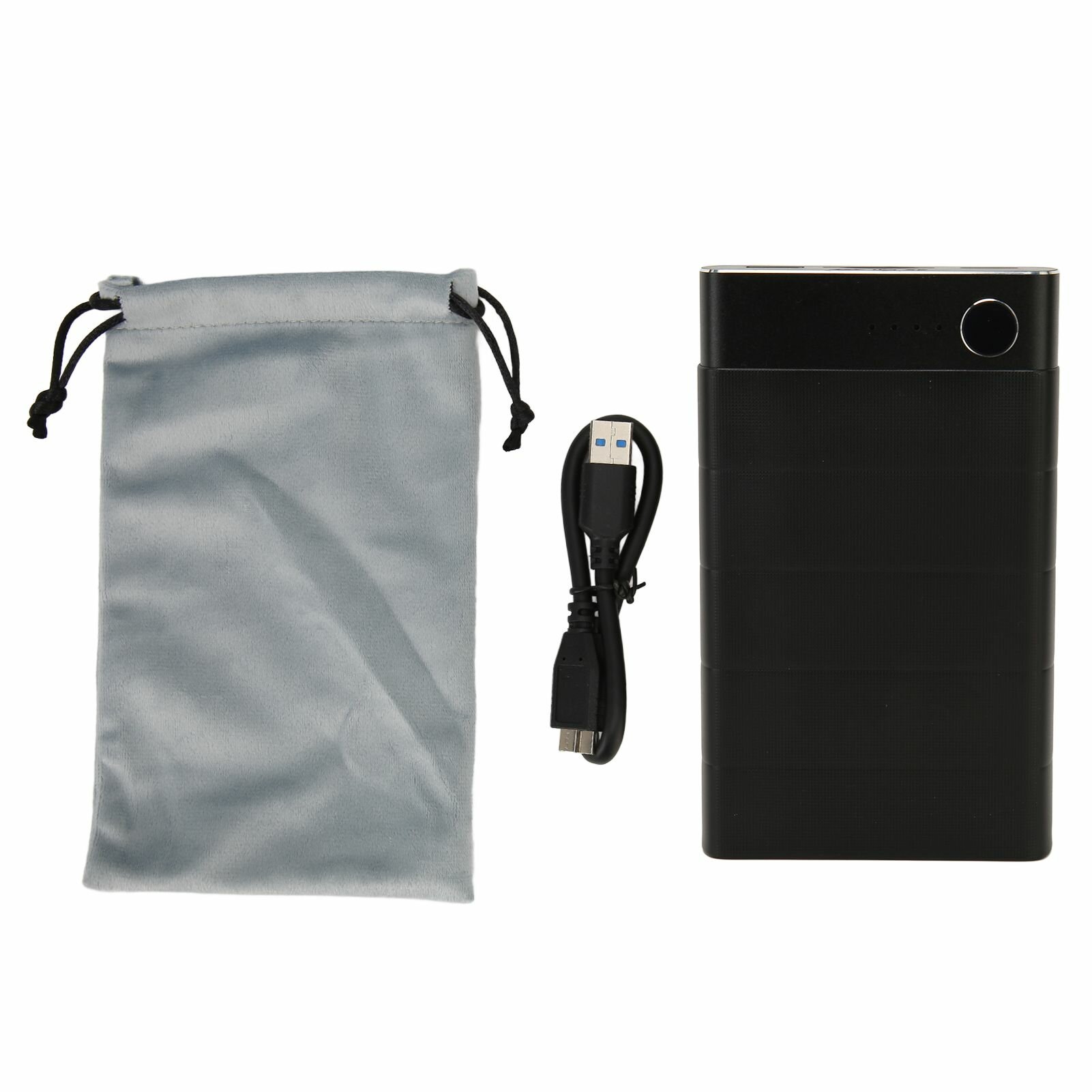 SSD 500ГБ USB3.0 Power Bank 5000мАч для телефона чёрный