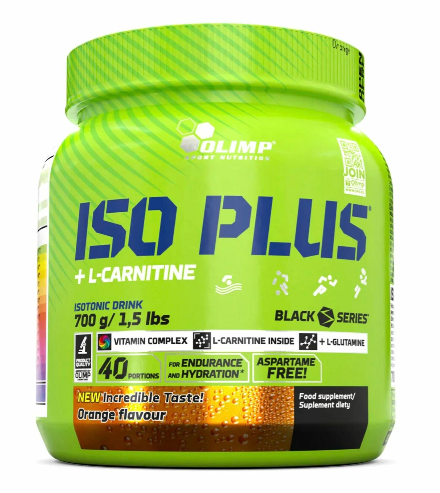 Olimp Iso Plus Апельсин 700 г.
