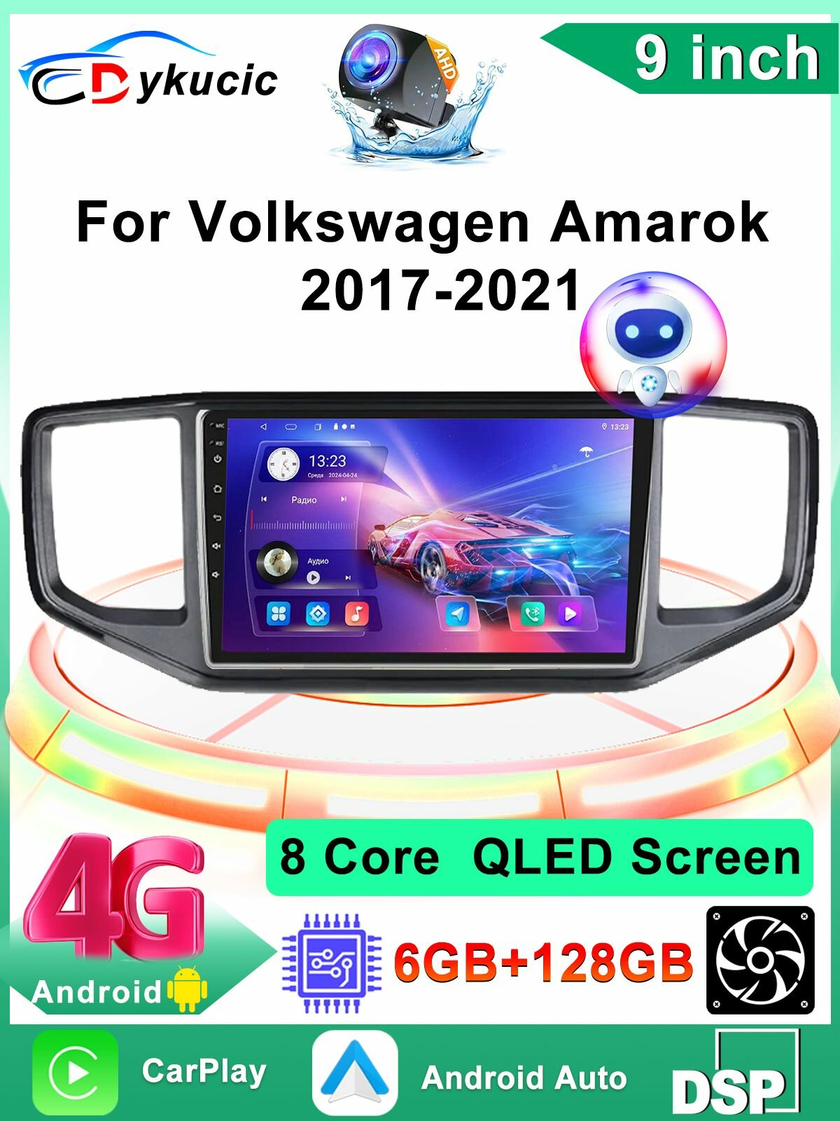 Магнитола для Volkswagen Amarok 2017-2021
