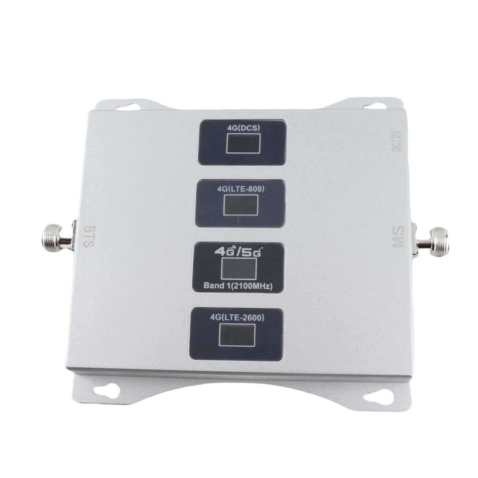 Повторитель сигнала мобильного телефона, 4-диапазонный для домашнего офиса, LTE800/1800/2100/2600 МГц, вилка 100-240VEU