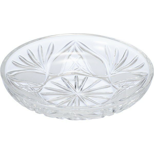 Розетка, хрусталь, 113 мм, прозрачный (Неман, страна Беларусь)