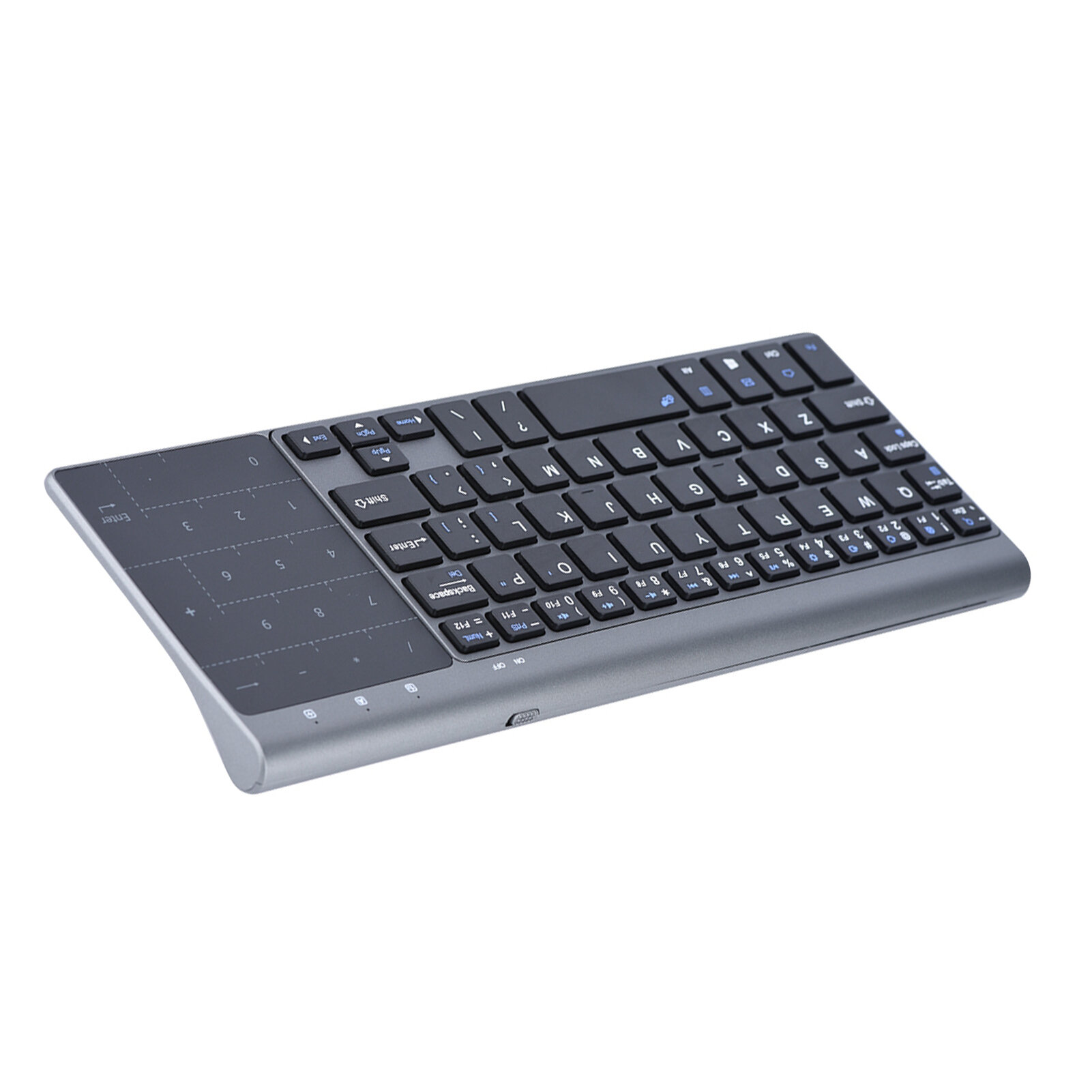 Handheld Mini Keyboard, 2.4G Wireless Universal Slim for PC Notebook — фото 1