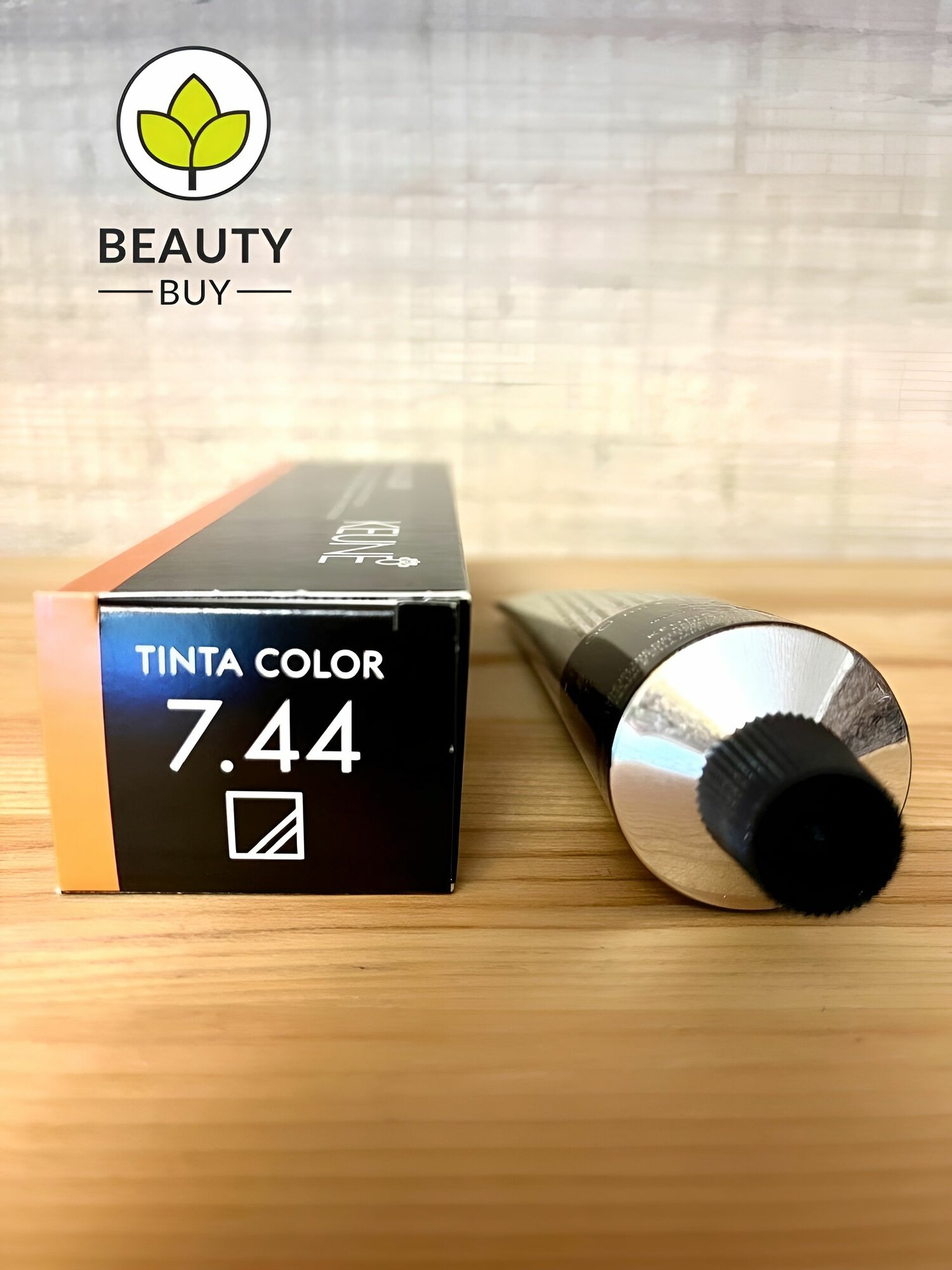 Keune Tinta Color #7.44 Краска для волос стойкая, Средний блондин интенсивно-Медный, 60 мл, Без Проявителя