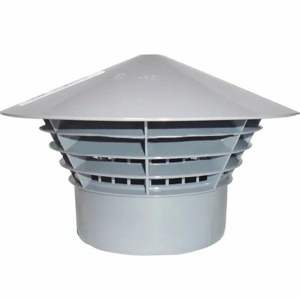 Вентиляц. грибок(зонт) DN 110 в трубу РТП. 1шт.