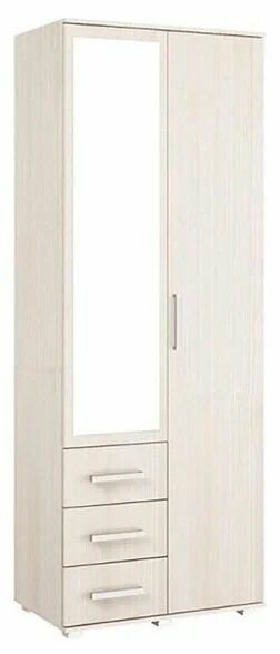 Шкаф распашной Белла (Сандал светлый, Сандал светлый)