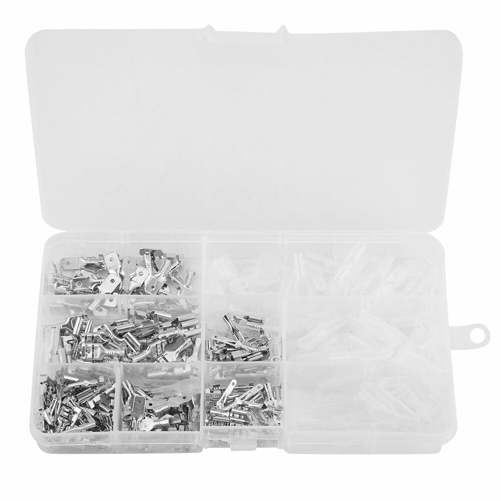 270шт Клеммы лопаточные 2.8-6.3мм