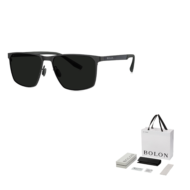 BOLON Rectangular Sunglasses Men's OneSize