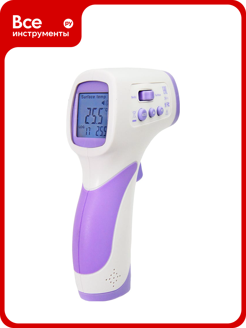 Бесконтактный инфракрасный термометр СЕМ DT-8806H, домашнего использования