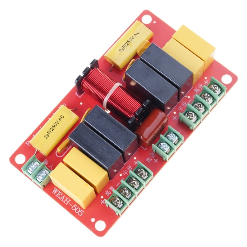 5-Полосный Делитель частоты Два Высоких, Два Средних, Один Низкий Громкоговоритель, Фильтры Для Платы, Панель Динамиков мощностью 250 Вт для Домашнего Кинотеатра