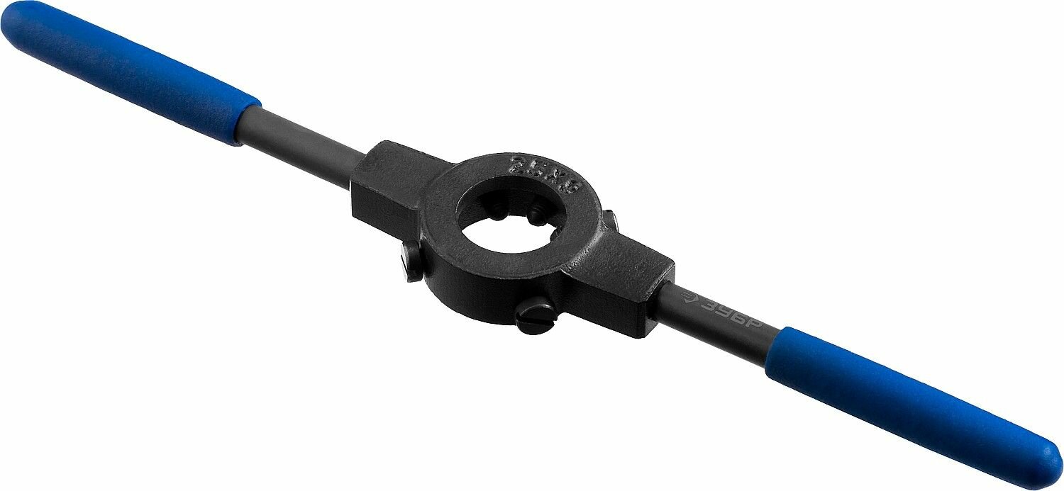 Плашкодержатель ЗУБР для M8, 25мм, сталь 45, стопорные винты 28150-25